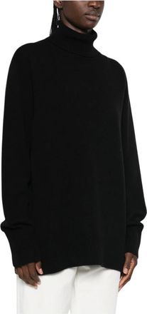 The Row Femme, Pulls, Noir, Taille: 38 FR Stepny Turtleneck