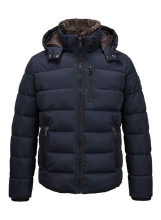 Milestone Herren Jacken blau Mikrofaser