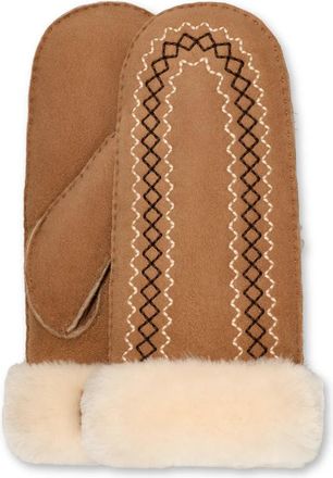 UGG Atherson Bestickt - - Accessories - Damen - Braun - L/XL