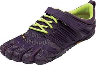Vibram Fivefingers Vibram Femme V-train Cross-trainer-shoes, Violet Nightshade Safety Yellow, 38.5/39 EU