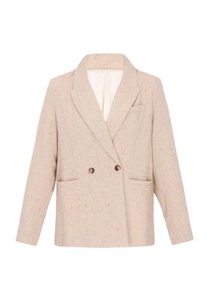 Risa Jacke Frauen Hellbeige Melange