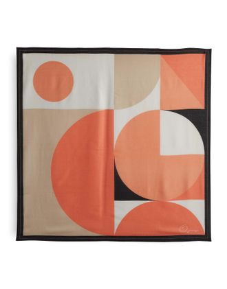 OPUS Damen Tuch | Weiches Tuch ARHONE mit Print pale orange, 0