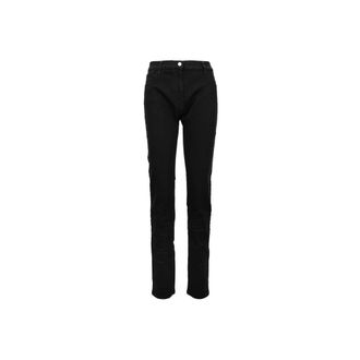Elisabetta Franchi Zipper Jeans mit Knopf - - Jeans - Damen - Schwarzk - W32