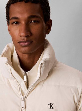 Calvin Klein Jeans Steppjacke Regular Fit, warm wattiert, Logo-Stickerei