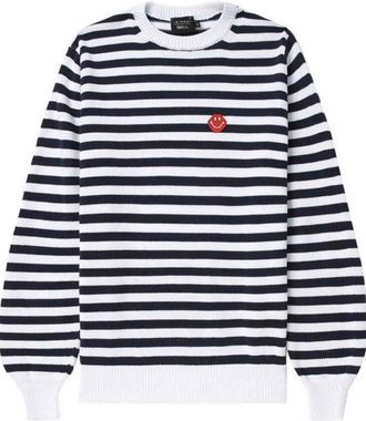 Joshua Sanders Rundhalspullover - Blau