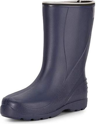 Ladeheid EVA Bottes de Pluie en Caoutchouc Femme LADW005 (Bleu Marine 9482, 39 EU)