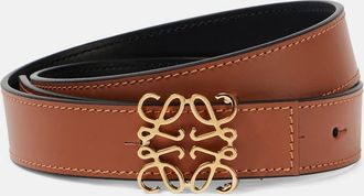 Loewe Wendbarer Gürtel Anagram aus Leder