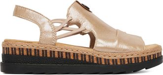 Rieker Sandalen Rieker CEO-V7972-60 Goldfarben