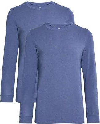 Marks and Spencer Lot de 2 Tops Thermiques l&eacute;gers Heatgen &agrave; Manches Longues XXL