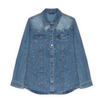 Fiorella Rubino Damen, Blusen & Hemden, Blau, 3XLGr&ouml;&szlig;e