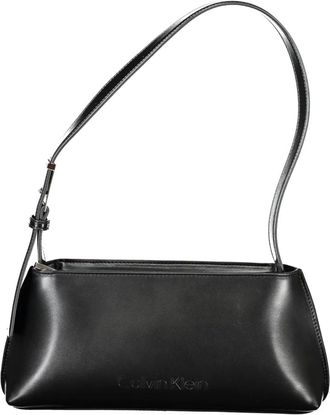 Calvin Klein Femme, Sacs, Noir, Taille: ONE Size Sac bandouli&egrave;re logo en relief