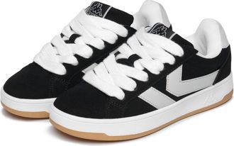 Kappa Herren Logo Marlon Sneaker, Black-White, 46 EU