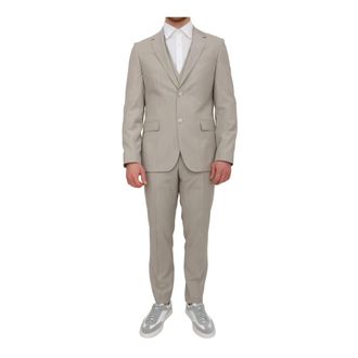 HUGO BOSS H-Houston 3-teiliger Slim-Fit-Anzug - - Suits - Herren - Grau - 2XL