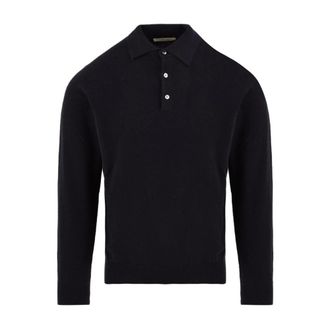 FILIPPO DE LAURENTIIS Polo-Kragen-Pullover - - Tops - Herren - Schwarzk - L