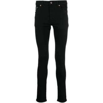 Versace Jeans Couture Stylische schwarze Skinny Jeans f&uuml;r M&auml;nner - - Jeans - Herren - Schwarzk - W38