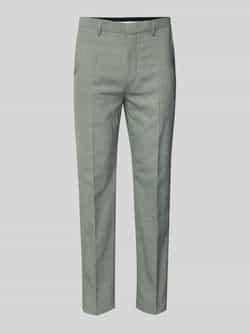 HUGO BOSS Slim Fit Anzughose mit Bundfalten Modell Hesten