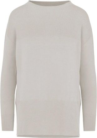 Bomboogie Femme, Pulls, Gris, Taille: 42 FR T-shirt Ras du Cou Sans Coutures