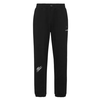 Plein Sport Homme, Pantalons, Noir, Taille: 5XL Pantalon de jogging ample Scratch