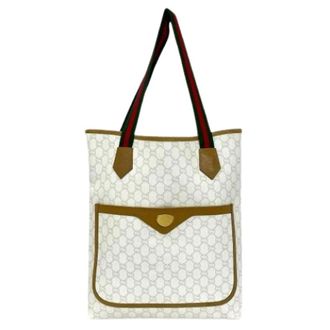 Gucci Sac fourre-tout vintage Pre-owned - Femme - Pre-owned - Beige - Taille: ONE Size