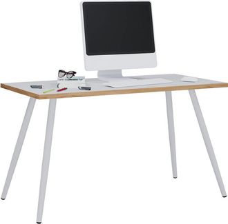 VCM Holz Schreibtisch Bürotisch Salia 110x50