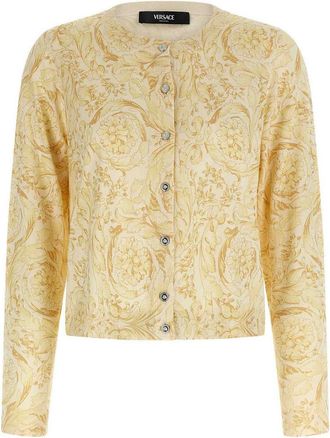 Versace Cardigan - Jaune