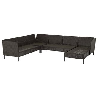 IKEA VITTSK&Auml;R 5er-Modulecksofa