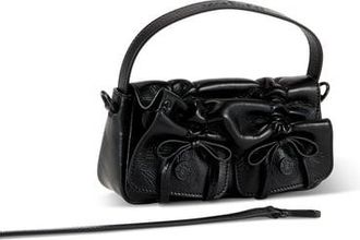 Acne Studios Sac en cuir Multipocket Micro