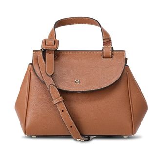 Aigner Femme, Sacs, Brun, Taille: ONE Size Élégant sac à main en cuir avec bandoulière