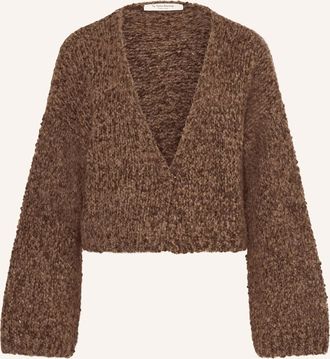 by Aylin Koenig By Aylin Koenig Strickjacke Friedi Mit Alpaka braun