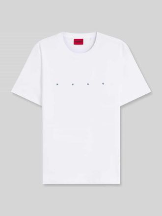 HUGO BOSS Regular Fit T-Shirt aus reiner Baumwolle