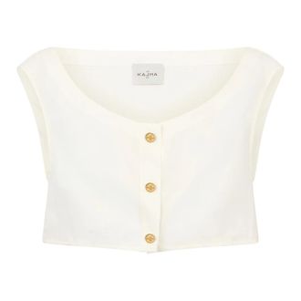 Le Kasha Tops - - Tops - Damen - Wei&szlig; - M