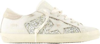 Golden Goose Femme, Chaussures, Blanc, Taille: 40 EU Super-Star Baskets