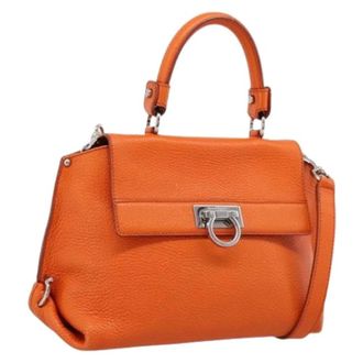 Ferragamo Pre-owned Hand Bag - - Pre-owned - Damen - Orange - ONE SIZE