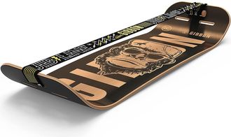 GIBBON Gibbon GIBOARD Set Ceasar - Freestyle & Workout Balance Board | 106cm Länge | JibLine-Slackline | Lock & Roll-System | Kork-Pads | In- & Outdoor | FSC