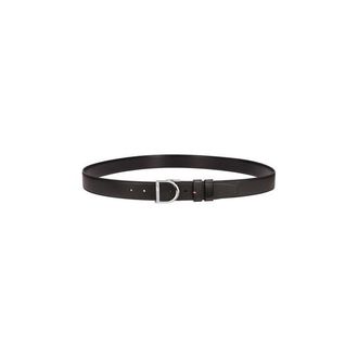 S.T. Dupont Ceinture r&eacute;versible D Logo en cuir grain
