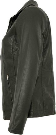 Maddox Lederjacke Paulina MADDOX - Damen Lederjacke Lammnappa olive