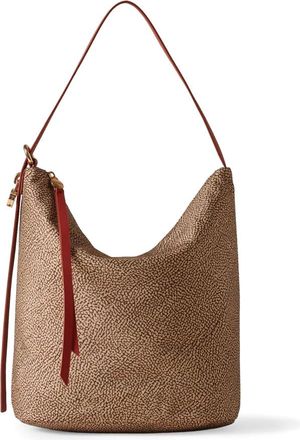 Borbonese Femme, Sacs, Beige, Taille: ONE Size Prive Bucket Bag