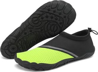 Mishansha Chaussures Aquatiques Homme Femme Chaussure deau Chausson de Plage pour Piscine Mer Baignade Plongée Vert,GR.44