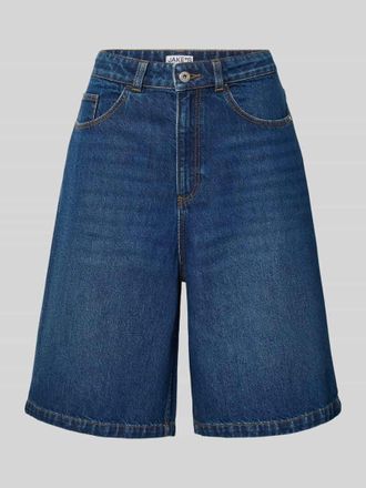 Jake*s Casual Bermudas aus Denim im Used-Look