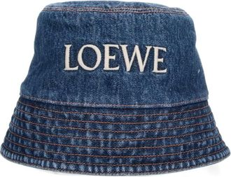 Loewe Denim Logo Hat