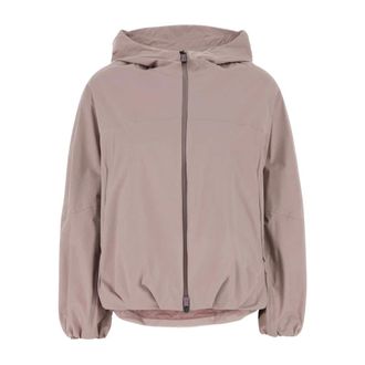 Herno Veste &agrave; capuche Giacca - Femme - Vestes - Rose - Taille: 36 FR