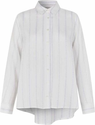 Masai Femme, Blouses et Chemises, Blanc, Taille: 42 FR Long Sleeve Shirt
