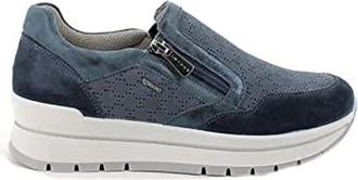 Igi & Co Femme Anisia Baskets, Jeans 02, 37 EU