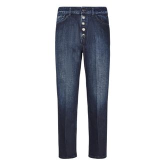 Dondup Koons Loose-Fit Five-Pocket Hosen - - Jeans - Damen - Blau - W25