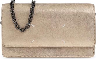 Maison Margiela unisex, Accessoires, Jaune, Taille: ONE Size Four Stitches Chain Wallet