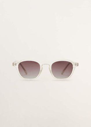 Mango Lunettes de soleil monture semi-transparente olive - Homme - Taille unique - MANGO MAN