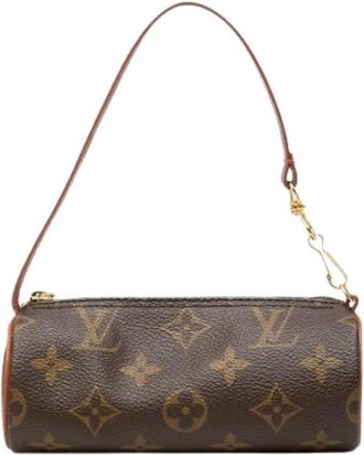 Louis Vuitton Pre-owned Papillon Pochette - Femme - Pre-owned - Brun - Taille: ONE Size
