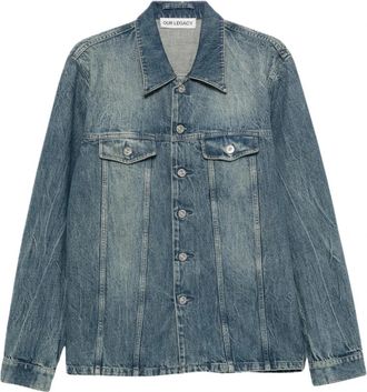 Our Legacy Shackle Jacket - - Jackets - Herren - Blau - M