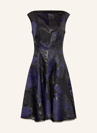 Talbot Runhof Talbot Runhof Cocktailkleid Mit Glitzergarn blau
