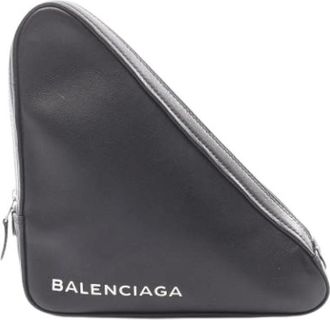 Balenciaga Sac pochette vintage Pre-owned - Femme - Pre-owned - Noir - Taille: ONE Size